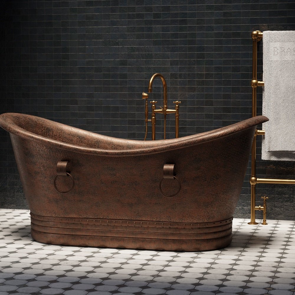 Kech Copper Bathtub - Brassna